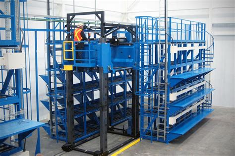 Multi Level Racking Systems Carney Battery Handling