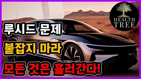 너무 애쓰지 마세요 루시드의 어려움 올 것은 오고 갈 것은 간다 쥐어 잡고 놓지 못하던 그 집착 애착도 모두 흘러간다 Youtube