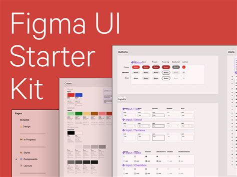 Figma Ui Starter Kit Freebie Supply