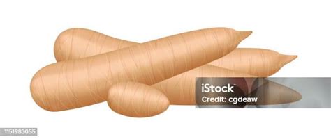 원시 카사 바 신선한 흰색 배경에 고립 타 피 오카 밀가루 산업 또는 에탄올 산업에 대 한 카사 바 컷 슬라이스 더미 유카 카사 바 덩이 맨 위 보기에서 원시 마네킹 카사