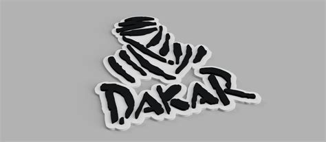 Free Stl File Dakar Logo Paris Rally Picture Wall 🖼️・3d Printer Model