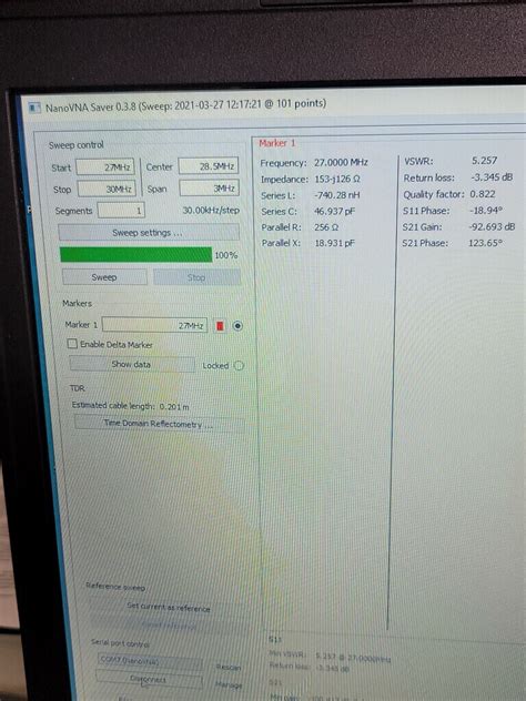 Nanovna Users Groups Io NanoVNA Saver Question