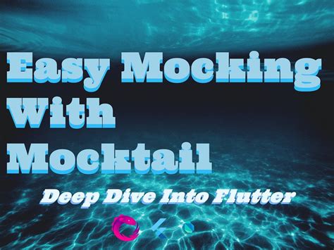 Easy Mocking With Mocktail Rflutterdev