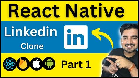 React Native Linkedin Clone Part 1🔥 In Hindi Engineer Codewala