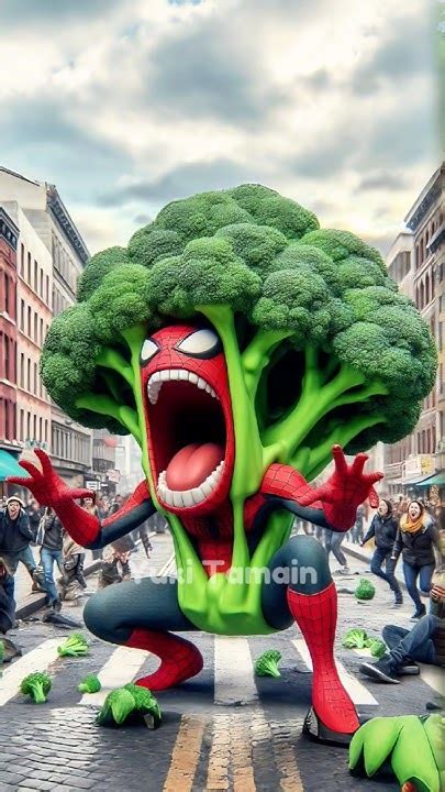 💥 Spiderman Turns Into Monster Of Broccoli 🥰 Evolution Of Spider Man