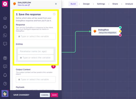 how to create nlp chatbots using dialogflow with landbot