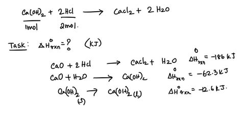 Solved 13 An Aqueous Solution Of Calcium Hydroxide Neutralizes Hydrochloric Acid As Shown In