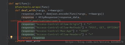 跨域解决方案 Csdn博客