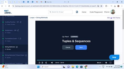 Day43 Ccbp Nxtwave Fullstack Reactjs Python Coding Programming Charan Thirumalasetty