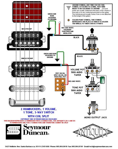 Hsh Wiring Diagram 5 Way Switch 2 Conductor Humbucker Wiring Diagram