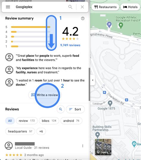 Pridanie úprava alebo odstránenie recenzií a hodnotení v Mapách Google