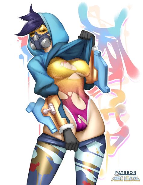 Rule 34 2d 2d Artwork 2d Artwork Blue Hair Drawn Gas Mask Horny