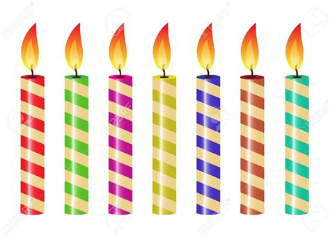 Happy Birthday Candles Clipart At Charles Betz Blog