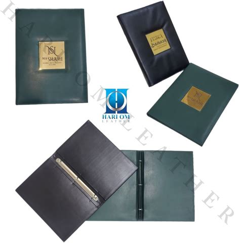 Plain Leatherette Hotel Menu Folder For Keeping Food Menus At Rs 700 In
