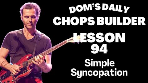 Lesson Can You Lock Into This Simple Syncopated Guitar Riff Youtube