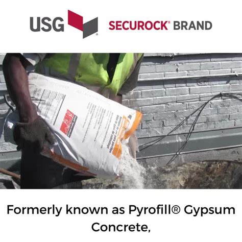 Danielle Pack On Linkedin Usg Securock® Brand Gypsum Concrete Patch