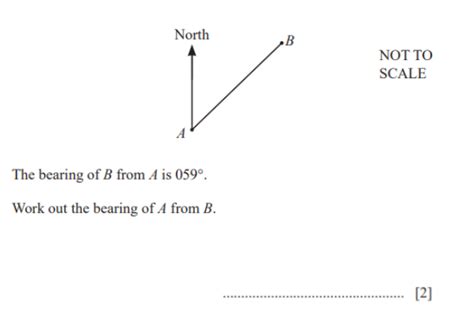 Bearings Past Paper Questions For Igcse Cambridge 0580