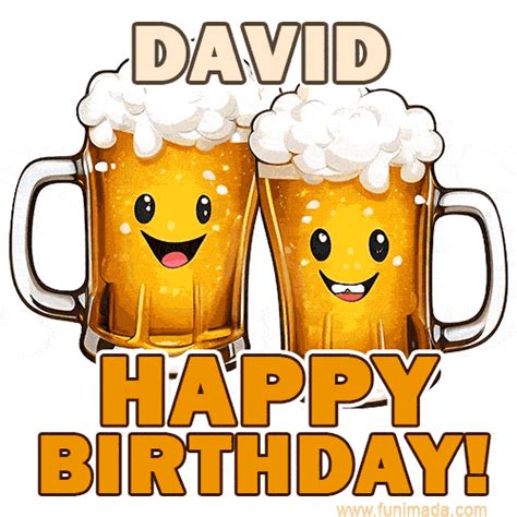 Cheers To Davids Special Day Funny Birthday  Download On