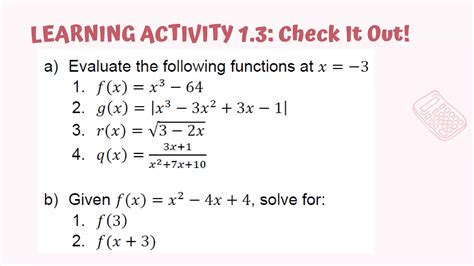 Lesson13evaluatingfunctionspptx