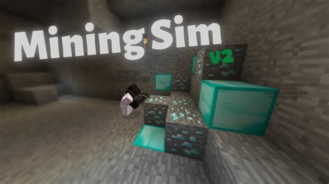 Mining Sim V2 In Hypixel Housing Youtube