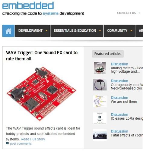 Wav Trigger Gets Noticed By — Robertsonics