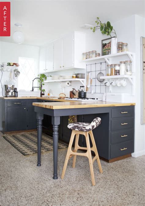10 Spectacular Before And After Kitchen Makeovers Photos