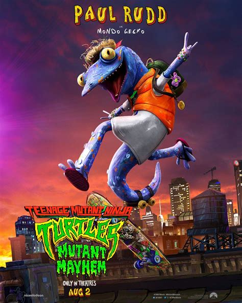 Teenage Mutant Ninja Turtles Mutant Mayhem Posters Meet The Gang