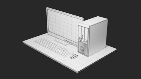 Artstation Computer 3d Model Resources