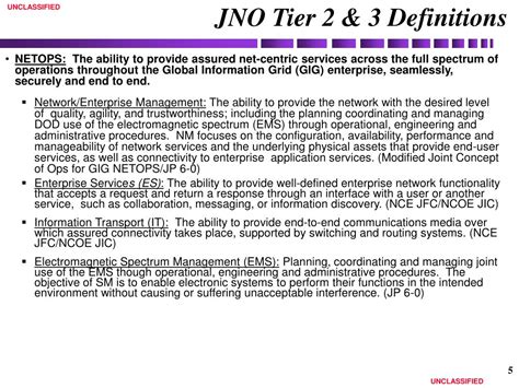 Ppt Joint Net Centric Operations Strawman Powerpoint Presentation