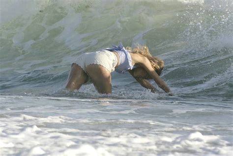 Isabel Lucas On The Beach