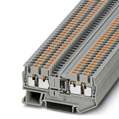 2 5mm 2 In 2 Out Push In Spring Terminal Block A S I Automation Ltd