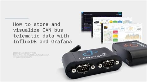 How To Store And Visualize Can Bus Telematic Data With Influxdb Cloud
