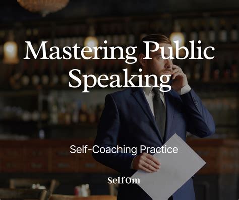 Mastering Public Speaking Self Coaching Practice 15 Min