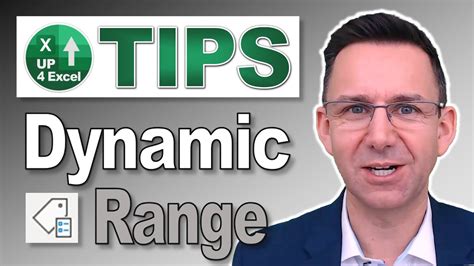 How To Setup A Dynamic Named Range Youtube