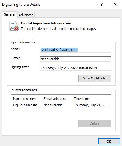 DigiCert Trusted Root G4 Root Certificate Error The Root Certificate In The Prism Exe