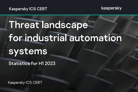 Threat Landscape For Industrial Automation Systems H1 2023 Kaspersky