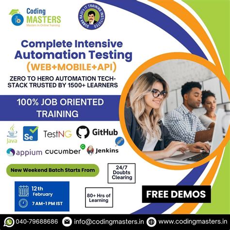 Coding Masters On Linkedin Automation Selenium Python Online Training Codingmasters