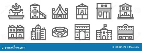 Linear Skyscrapper Icon From City Elements Outline Collection Thin Line Skyscrapper Vector