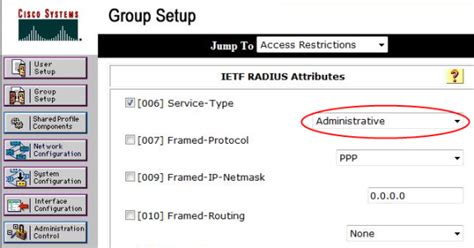 How To Setup APC With RADIUS On CIsco Secure ACS For Windows IpBalance Com