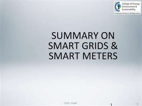 Smart Metering System Pptx Telecommunications Industry Industries