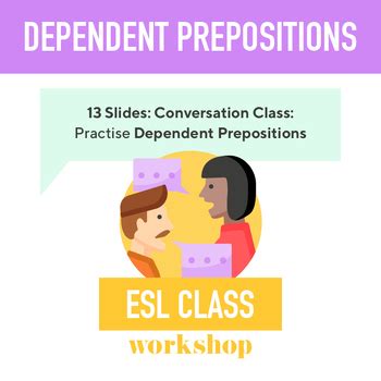 ESL Upper Intermediate Lesson Speaking Exercise Dependent Prepositions