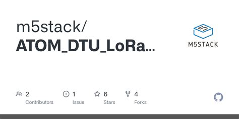 github m5stack atom dtu lorawan