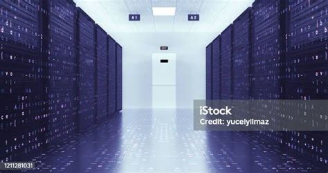 최신 데이터 센터의 서버 랙 기술 관련 3d 일러스트 렌더 0명에 대한 스톡 사진 및 기타 이미지 0명 3차원 형태 4k