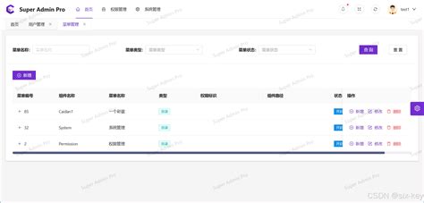 【vue3】高颜值后台管理模板推荐primevue后台管理系统 Csdn博客