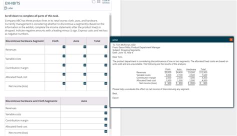 Solved Scroll Down To Complete All Parts Of This Task