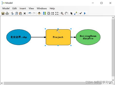 用arcgis模型构建器生成、导出python转换空间坐标系的代码 疯狂学习gis 博客园