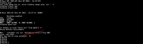 你不得不学的u boot基础：命令和环境变量 uboot 命令行 环境 csdn博客
