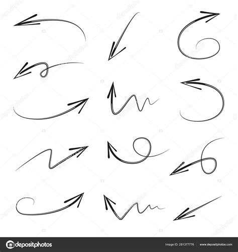 Vector Illustration Arrows Stock Vector By ©loopang 281377776