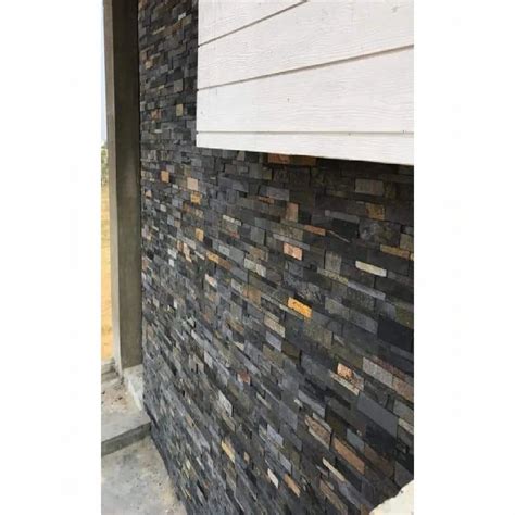 Mint Stone Multi Color Elevation Cladding For Wall Thickness Mm At Square Feet In Indore