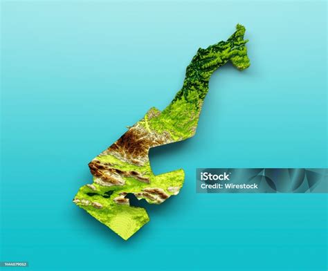 3d 모나코 지도 음영 구호 색상 파란색 배경에 격리된 높이 맵 0명에 대한 스톡 사진 및 기타 이미지 0명 3차원 형태 녹색 Istock
